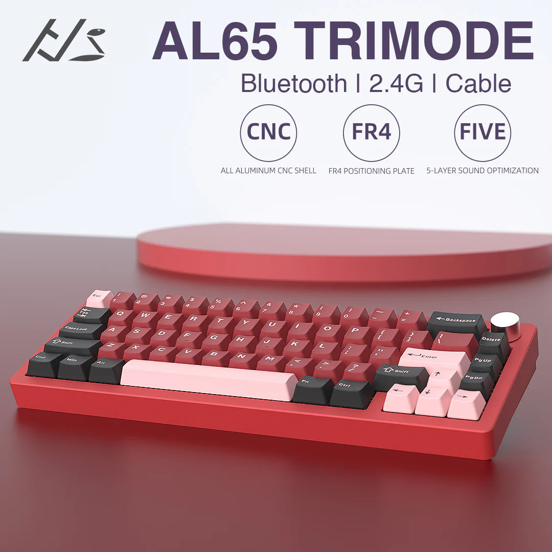 HJS AL65 Wireless Barebone Mechanical Keyboard Kit – pantheonkeys